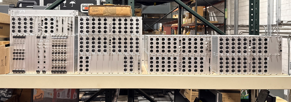 Complete STAGETEC NEXUS Modular Mic Pre System - Masque Sound